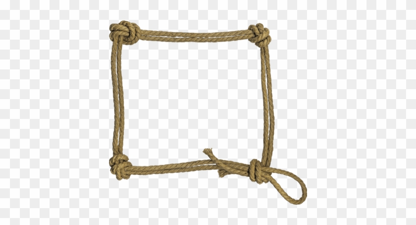 Rope Frame Rough - Transparent Background Rope Frame - Full Size PNG ...