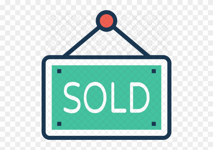 Sold Board Icon - Information Sign - Full Size PNG Clipart Images Download