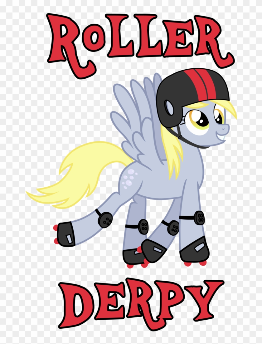 Roller Derpy By Likemike213 - Cartoon - Free Transparent PNG Clipart ...
