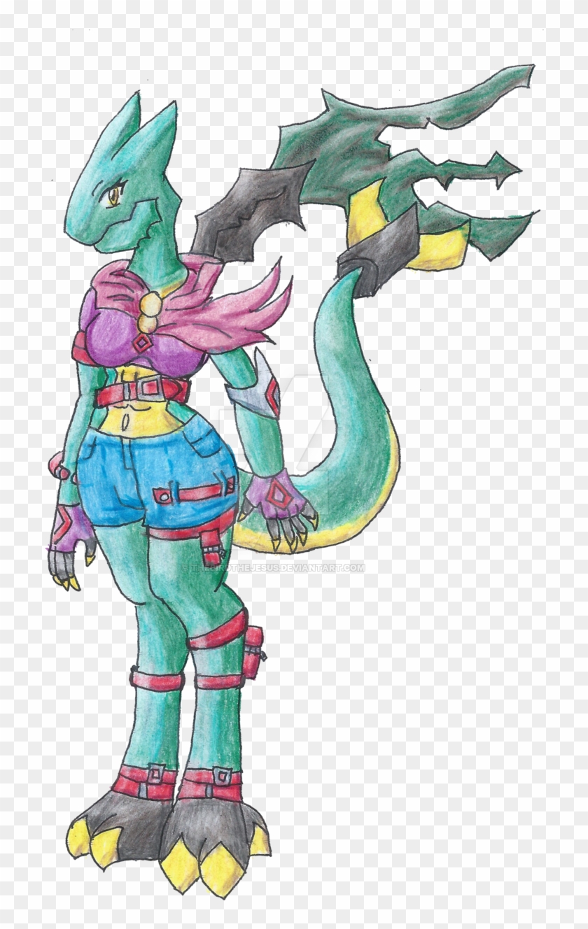 Tabitha Anthro Tailbunker By Mitch Kun - Cartoon - Full Size PNG ...