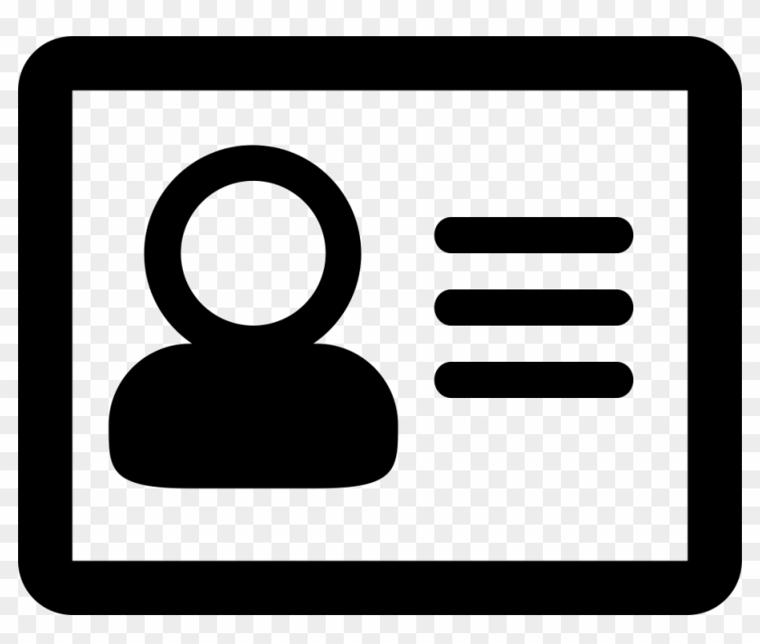 Corporate Identity Card Comments - Identity Icon Png - Full Size PNG ...