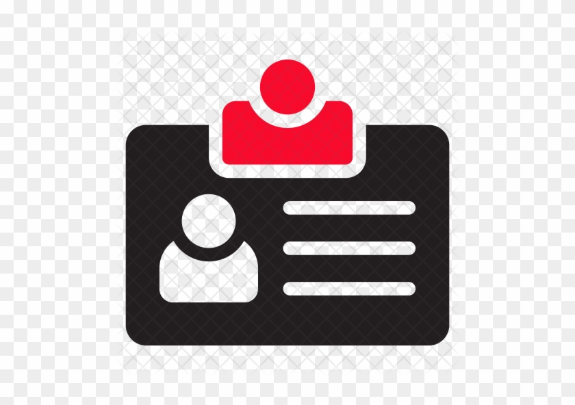 Identification Card Icon - Emblem - Full Size PNG Clipart Images Download