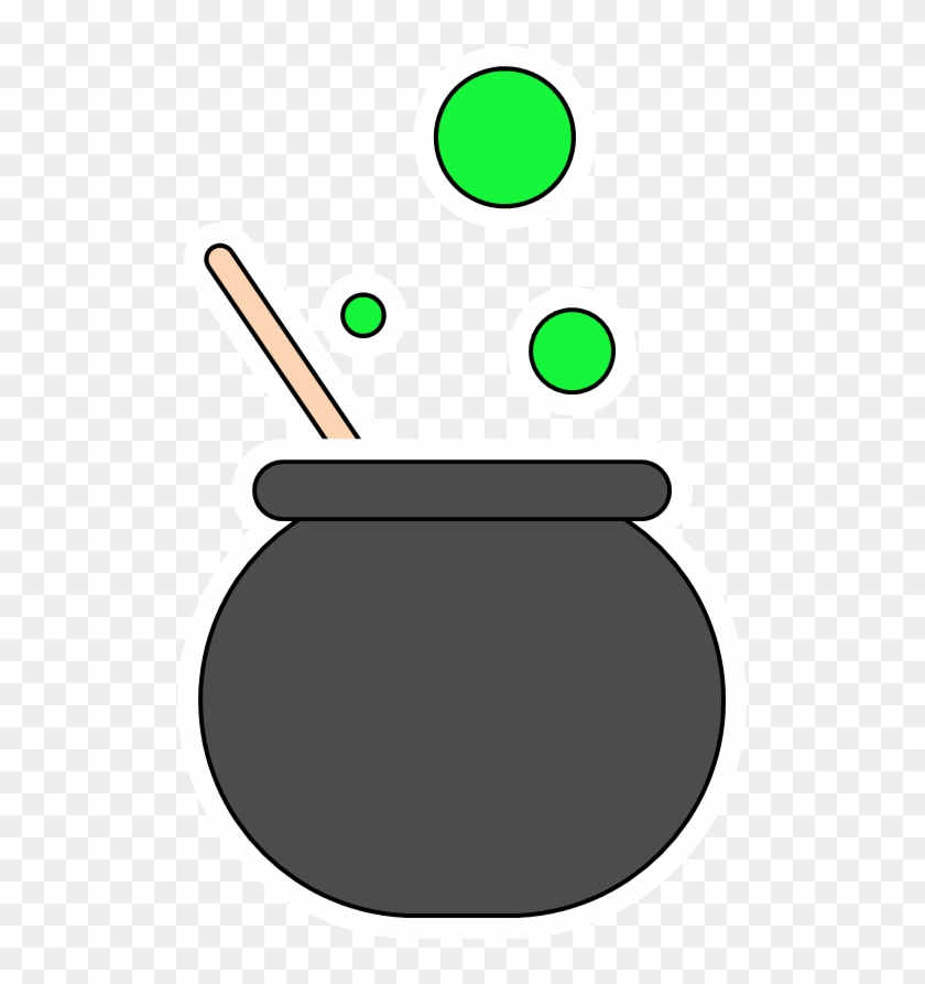 Witches Poition Pot By Kawaiismiler - Witches Pot - Full Size PNG ...