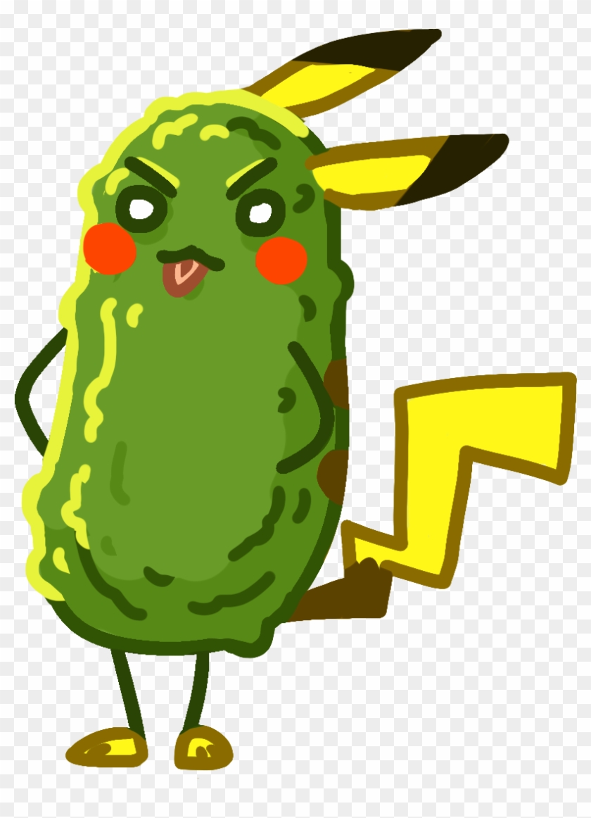 Picklechu - Illustration - Full Size PNG Clipart Images Download