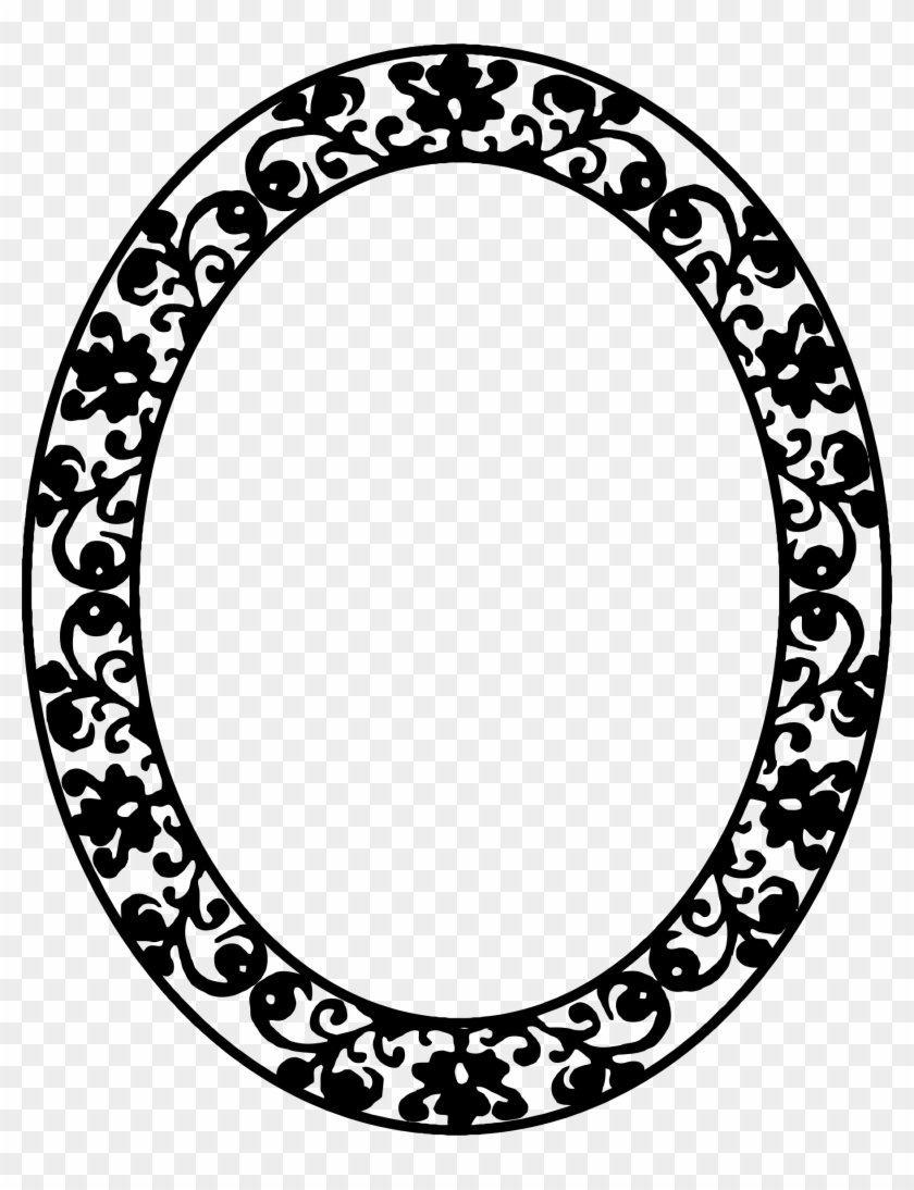 Clipart - Oval Frame Png - Full Size PNG Clipart Images Download