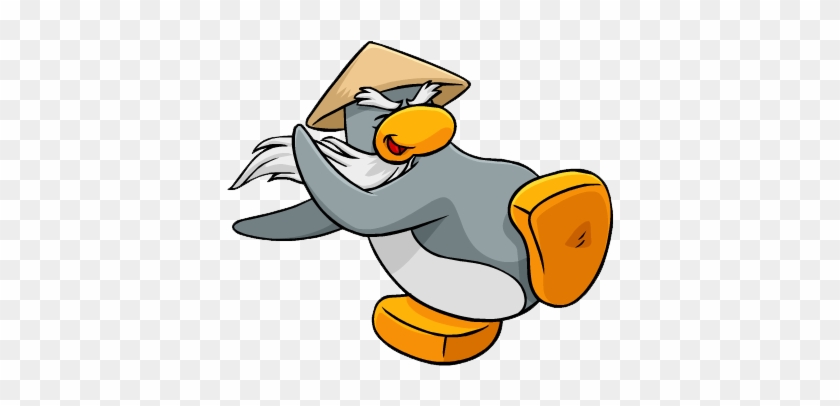 Penguin Kung Fu Masters - Club Penguin Dojo Master - Full Size PNG ...