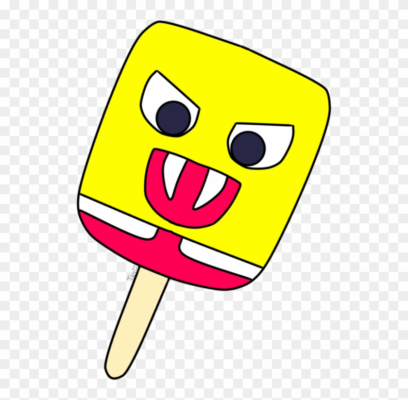 Evil Spongebob Popsicle By Taylorxxwolfie - Spongebob Popsicle - Full ...