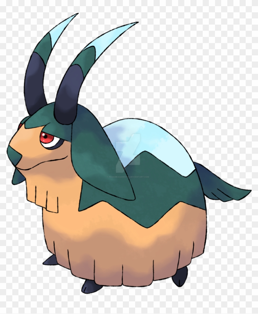 Alpibex, Mountain Fakemon By Pavameagarestia - Ibex Fakemon - Full Size ...