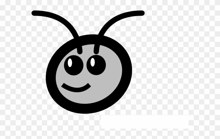 Cute Cartoon Ant Head Clip Art At Clker Com Vector - Ant Face Clipart ...