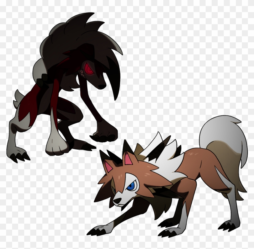 Rockruff - Midnight - Full Size PNG Clipart Images Download