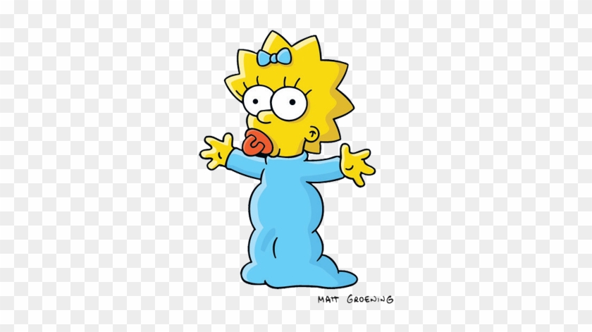 Maggie Simpson - Simpsons Maggie - Full Size PNG Clipart Images Download