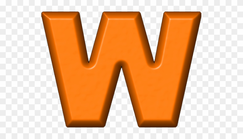 Etc > Presentations Etc Home > Alphabets > Refrigerator - Orange Letter ...