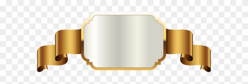 Gold Label Template Transparent Png Clip Art Image - Golden Label Png ...
