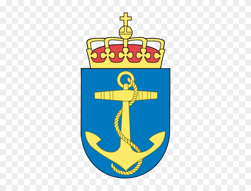 Coat Of Arms Of The Royal Norwegian Navy - Norway Coat Of Arms - Full ...