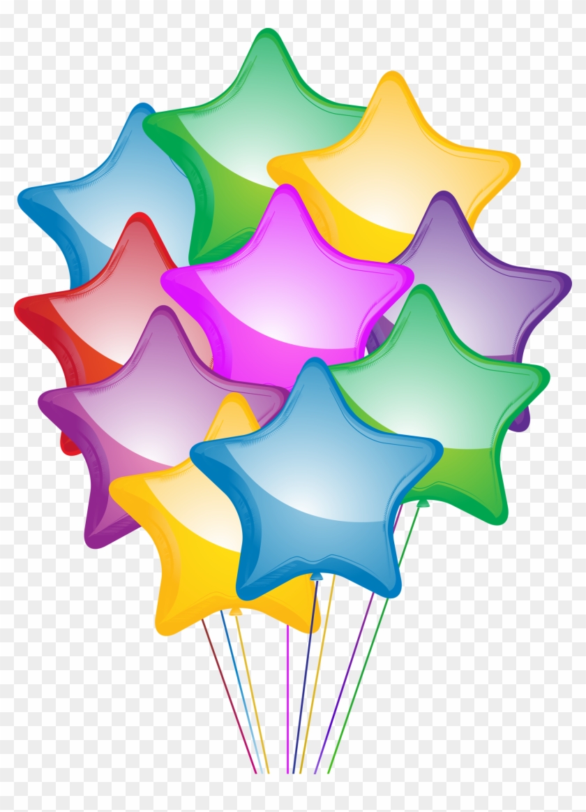 Birthday Clipart Star - Happy Birthday Stars Png - Full Size PNG ...