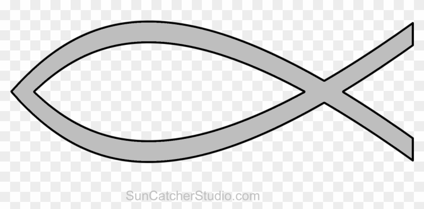 Fish Symbol Scroll Saw Pattern Outline Clip Art Printable - Scroll Saw ...