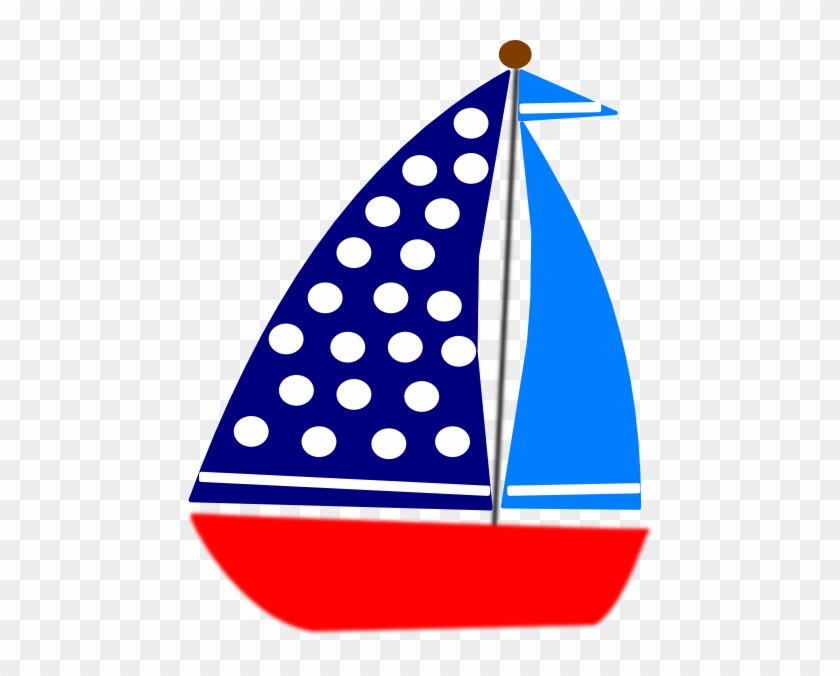 Red Clipart Sailboat - Red And Blue Sailboat - Free Transparent PNG ...