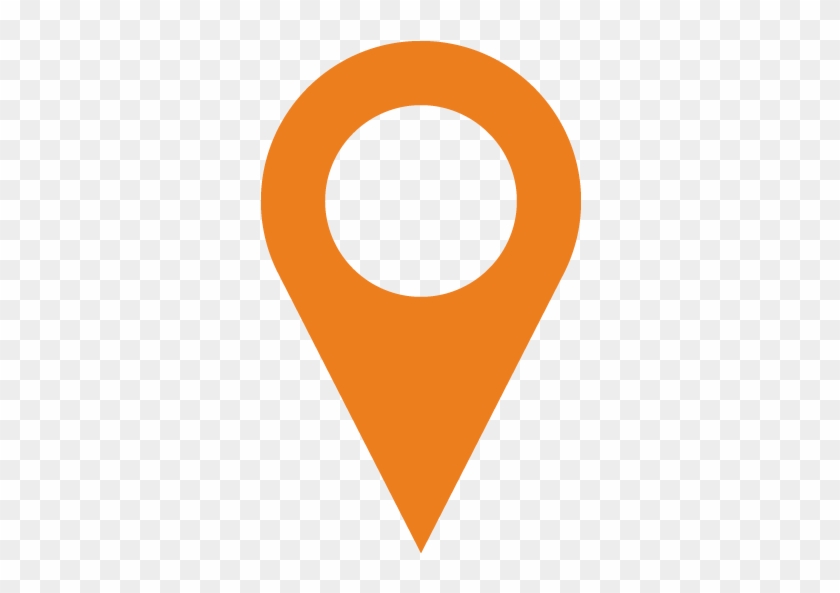 Map Marker Orange - Location Icon Png Orange - Full Size PNG Clipart ...