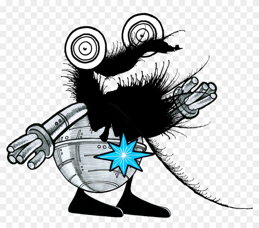 This Is A Creepy Robot - Illustration - Full Size PNG Clipart Images ...