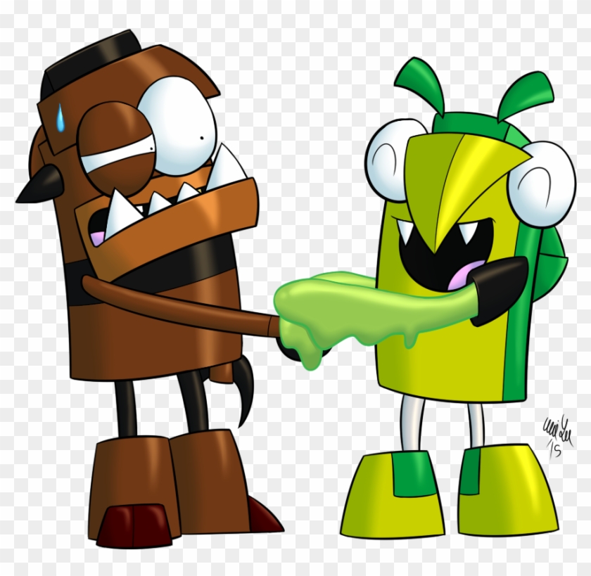 Torts's Gooey Handshake By Katonator - Mixels Torts - Full Size PNG ...