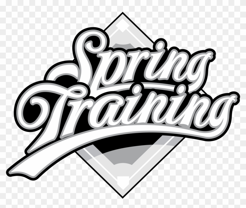 Spring Training Logo Black And White - Spring Training Logo - Full Size ...