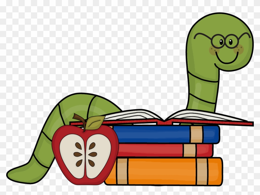 Book Worm Clip Art - Bookworm - Full Size PNG Clipart Images Download