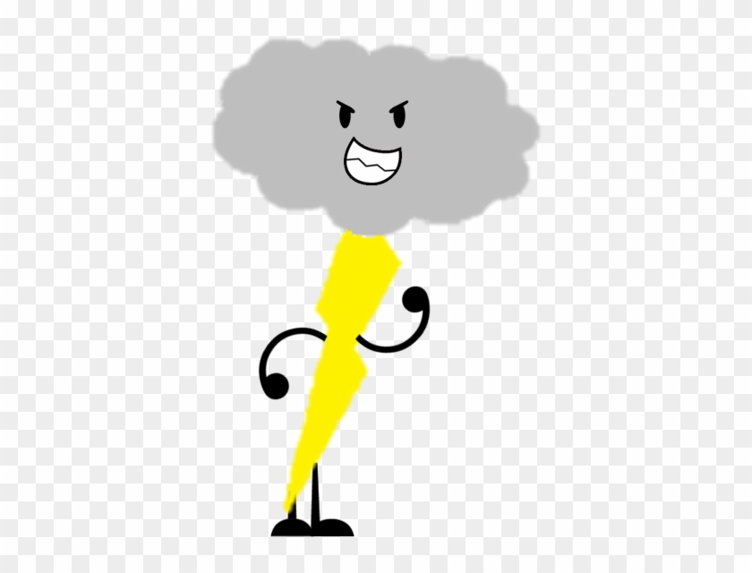 Storm Cloud Pose - Bfdi Cloud - Full Size PNG Clipart Images Download