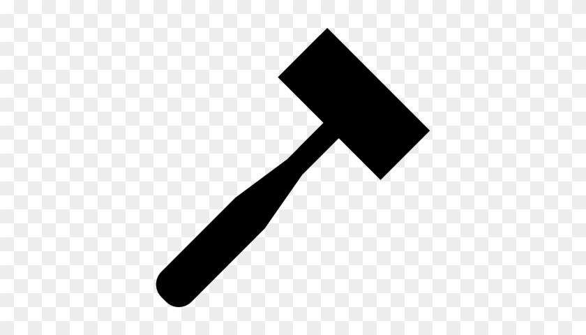 Kitchen Hammer Silhouette Vector - Hammer Silhouette - Full Size PNG ...