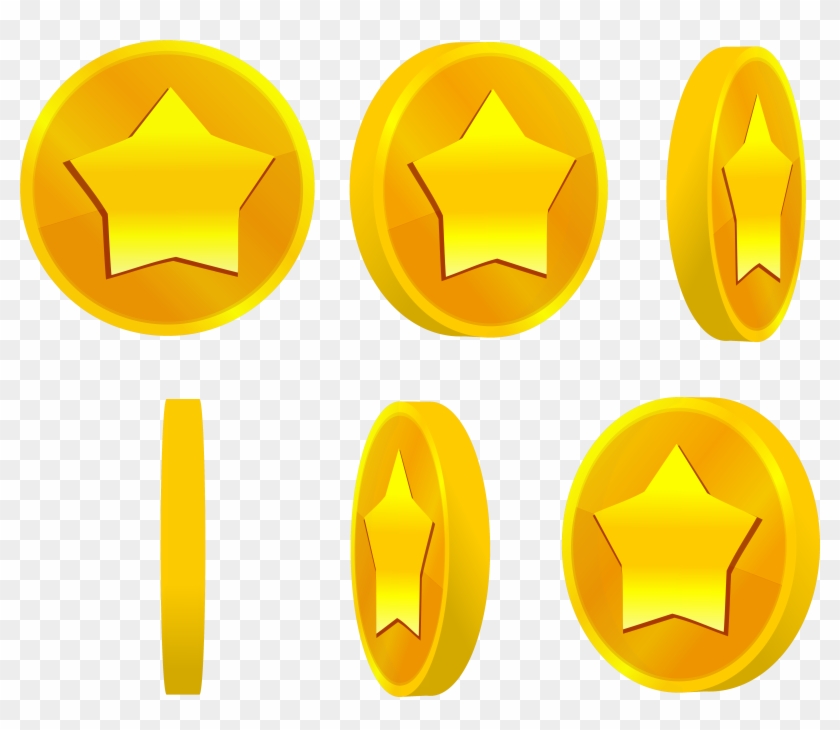 Preview - Coin Sprite Sheet Png - Full Size PNG Clipart Images Download