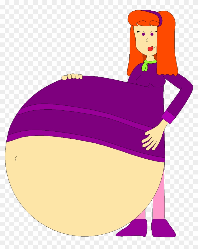 Daphne's Big Belly By Angry-signs - Illustration - Full Size PNG ...