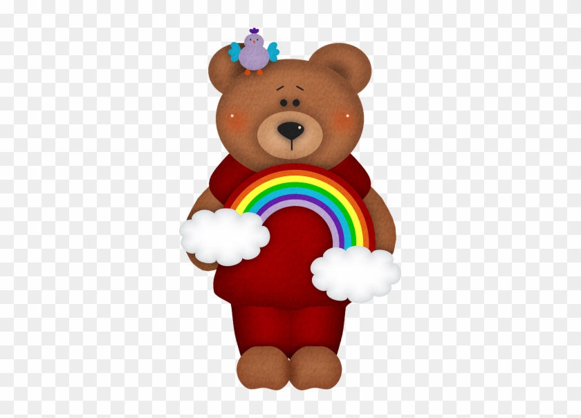 Bears And Rainbows - Clip Art - Free Transparent PNG Clipart Images ...