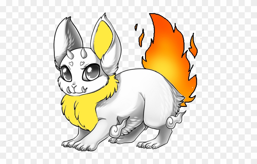 Flame Tail - Cartoon - Free Transparent PNG Clipart Images Download