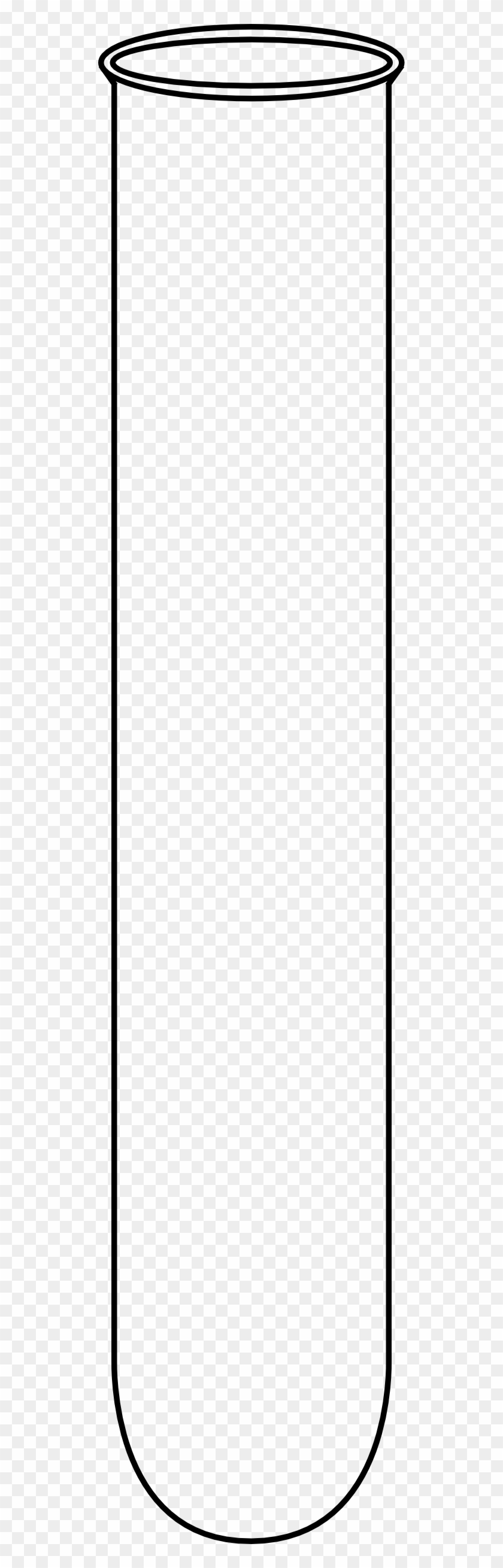 Empty Test Tube Clipart - Colorfulness - Full Size PNG Clipart Images ...