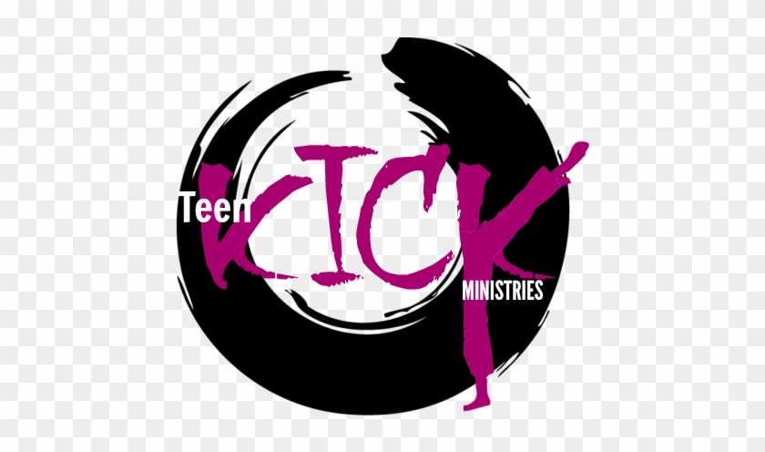 Teen Kick Logo - Graphic Design - Full Size PNG Clipart Images Download
