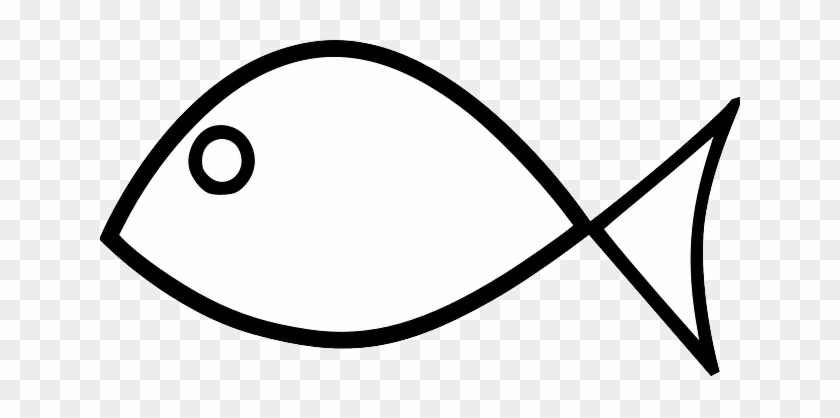 Simple Fish, Animal, Jesus, Simple - Easy Fish Coloring Pages - Full ...
