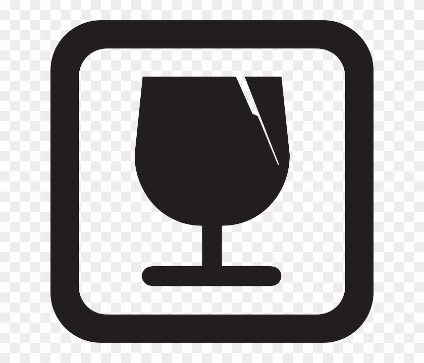 Glass, Symbol, Break, Fragile, Packaging, Breakable - Fragile Symbols ...