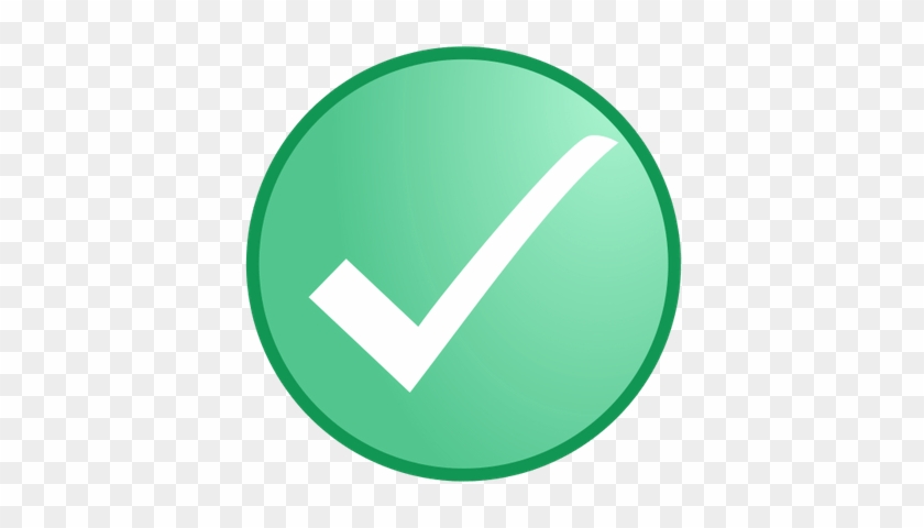 White Check In Light Green Circle - 7 Dimensions Of Wellness - Full ...