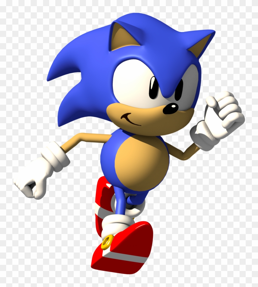Sonic 3d Blast Running Remake By Bantranic - Sonic 3d Blast Model ...