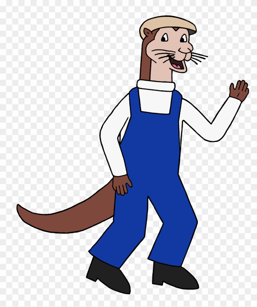 Ogey Otter By The-waxbadger - Otter - Free Transparent PNG Clipart ...