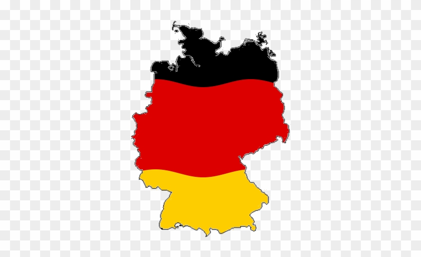 Germany Flag Map Png - Full Size PNG Clipart Images Download