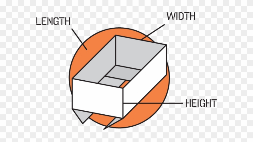 Hsc Half Slotted Carton - Diagram - Full Size PNG Clipart Images Download