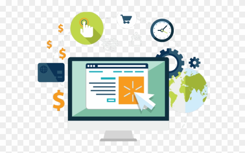 Online Banking Clipart Computer - Bank - Full Size PNG Clipart Images ...