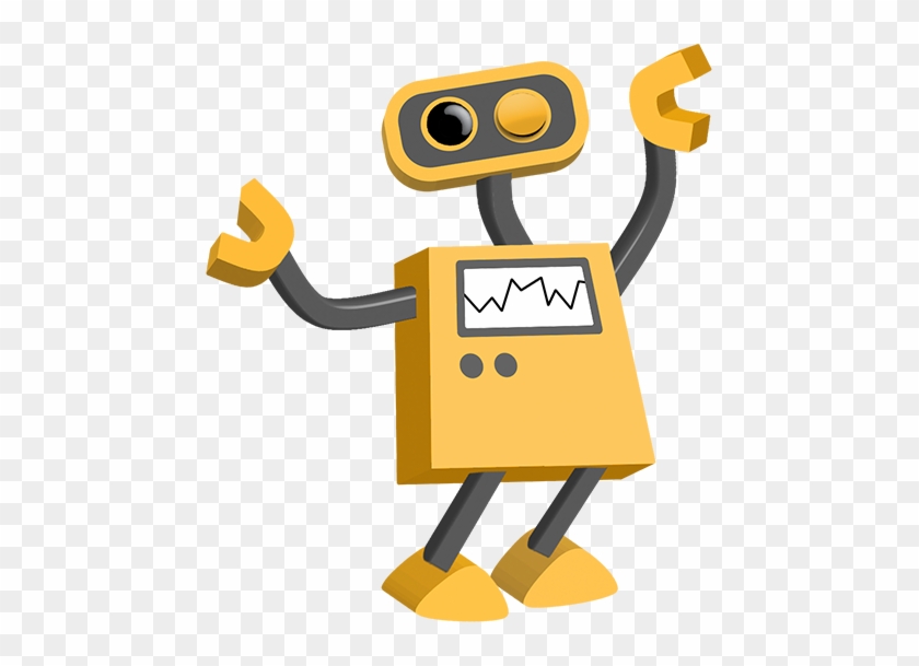 Winking Bot - Robot - Full Size PNG Clipart Images Download