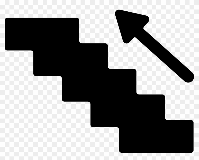 Stairs Sign Silhouette Comments - Stairs Silhouette - Full Size PNG ...