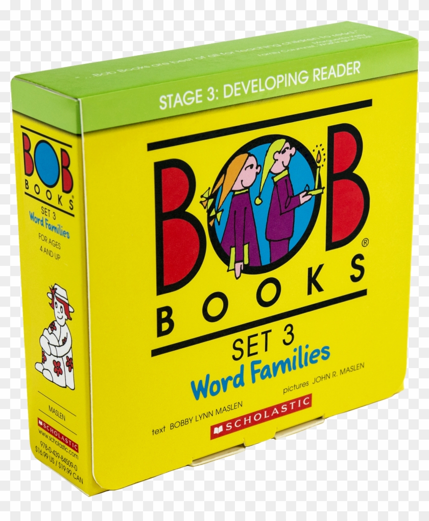 Word Families - Bob Books Set 3: Word Families - Full Size PNG Clipart ...