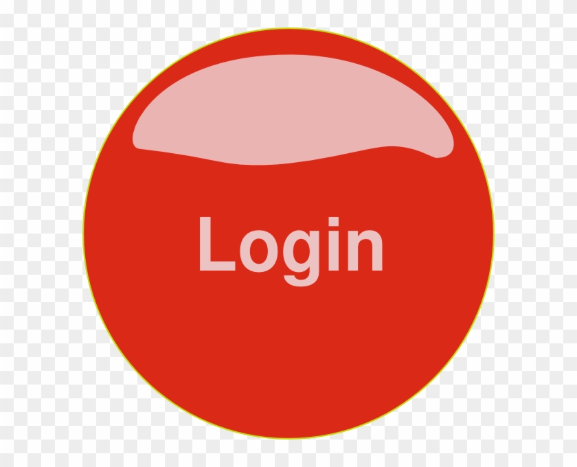 Login Button Svg Clip Arts 600 X 600 Px - Login Circle Button - Full ...