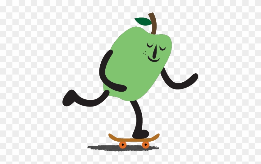 Happy Apple - Happy Apple - Free Transparent PNG Clipart Images Download