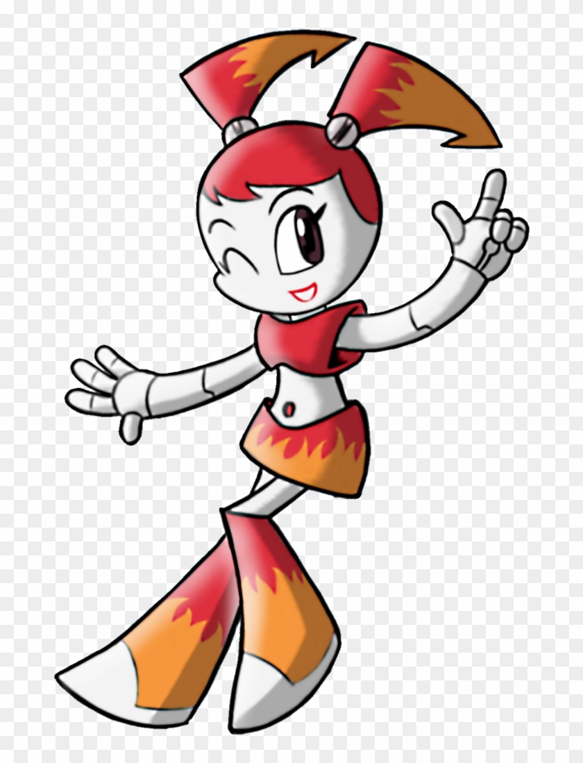 Hottest Robo Girl In The House By Zack113 - Cartoon - Free Transparent ...