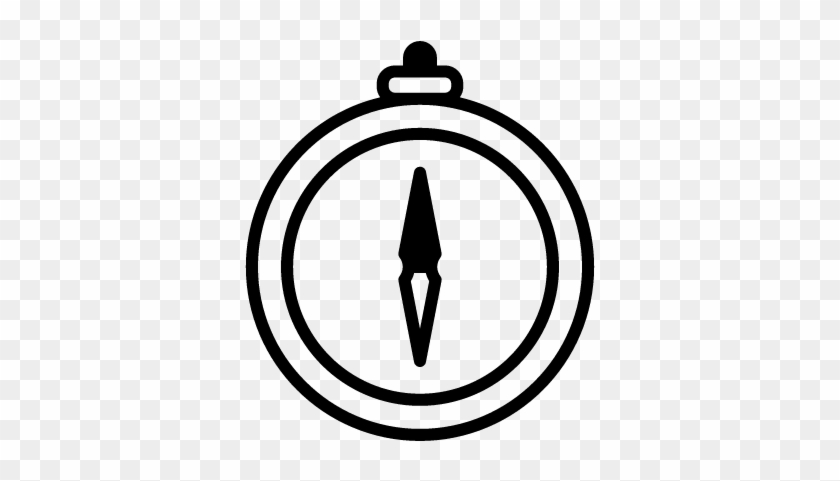 Compass Pointing North And South Vector - Compass - Full Size PNG ...