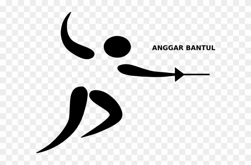 Anggar Bantul 1 Clip Art - Olympic Fencing - Full Size PNG Clipart ...